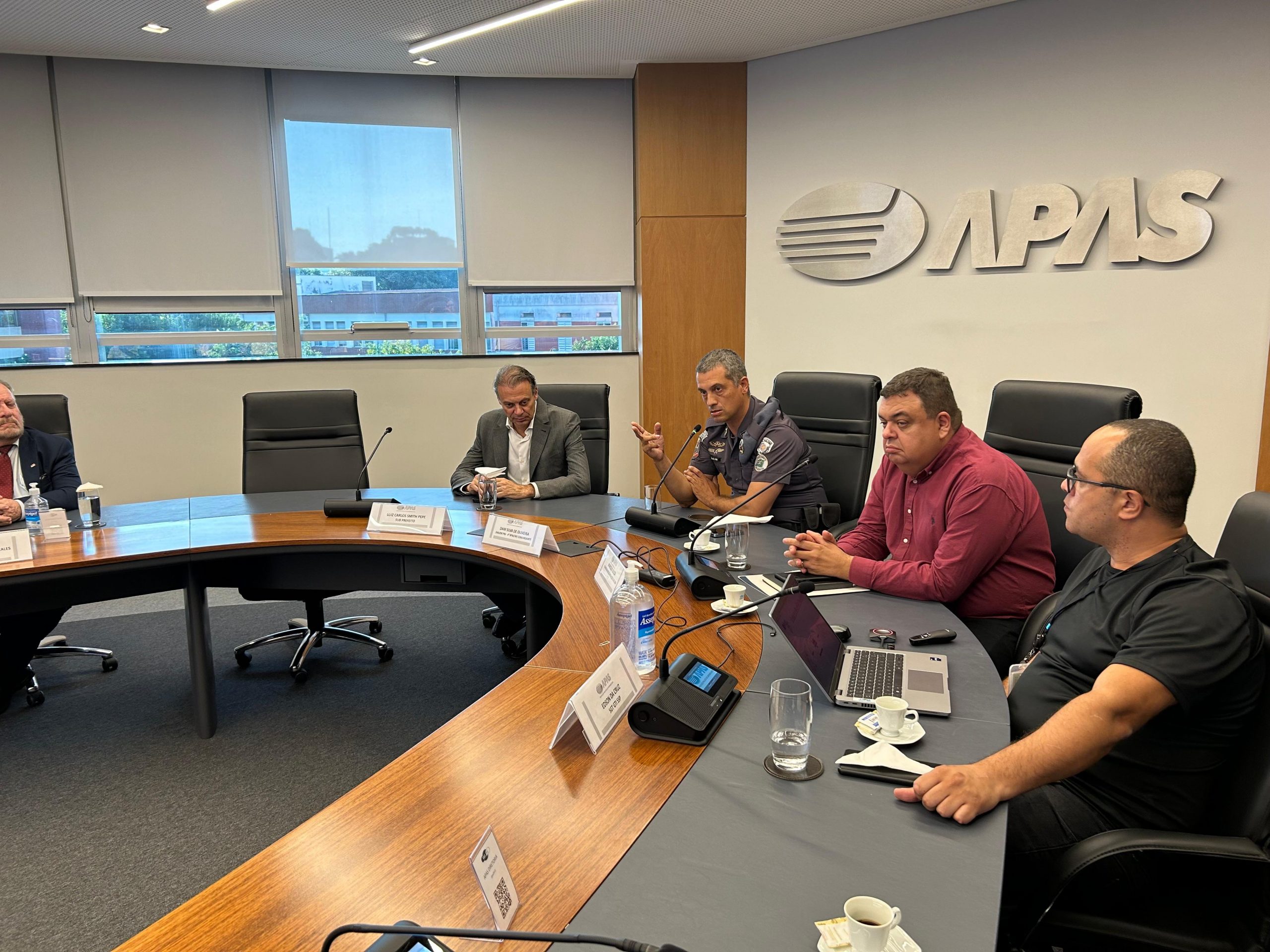 APAS e CONSEG discutem ações de segurança na região da Lapa - APAS